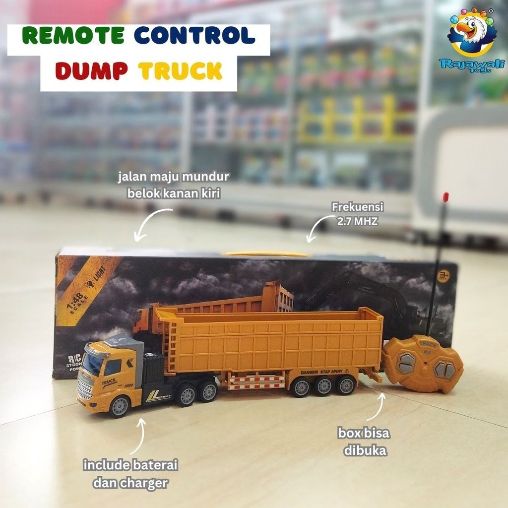 Jual MAINAN ANAK REMOTE CONTROL DUMP TRUCK/MAINAN ANAK REMOTE CONTROL ...