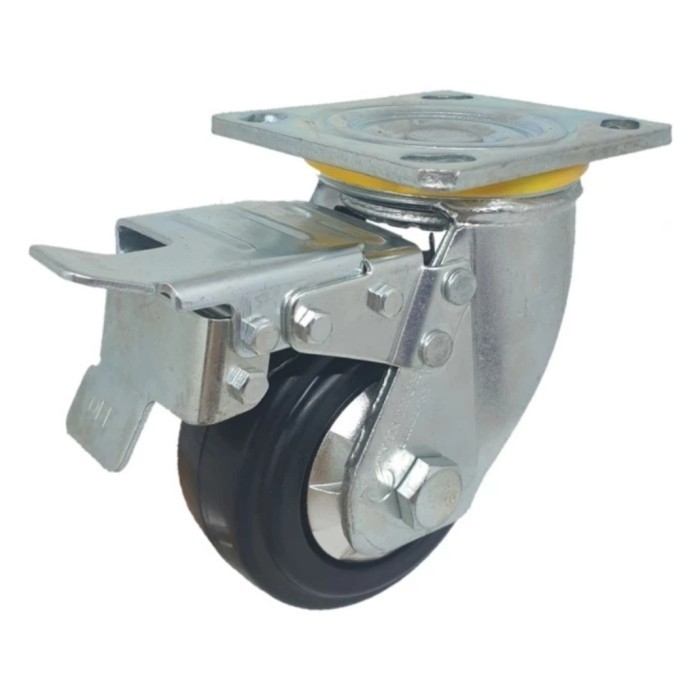 Jual Roda Karet Elastis Heavy Duty Vintech Germany 4 inch Rem | Shopee ...