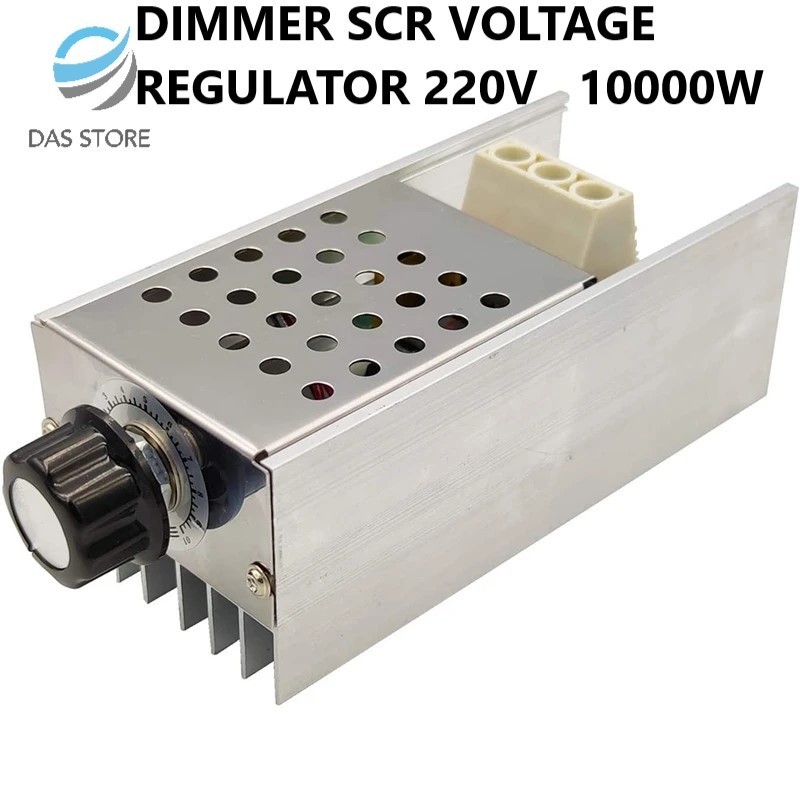 Jual Dimmer SCR Voltage Regulator 220V 10000W AC Motor Speed Controller ...
