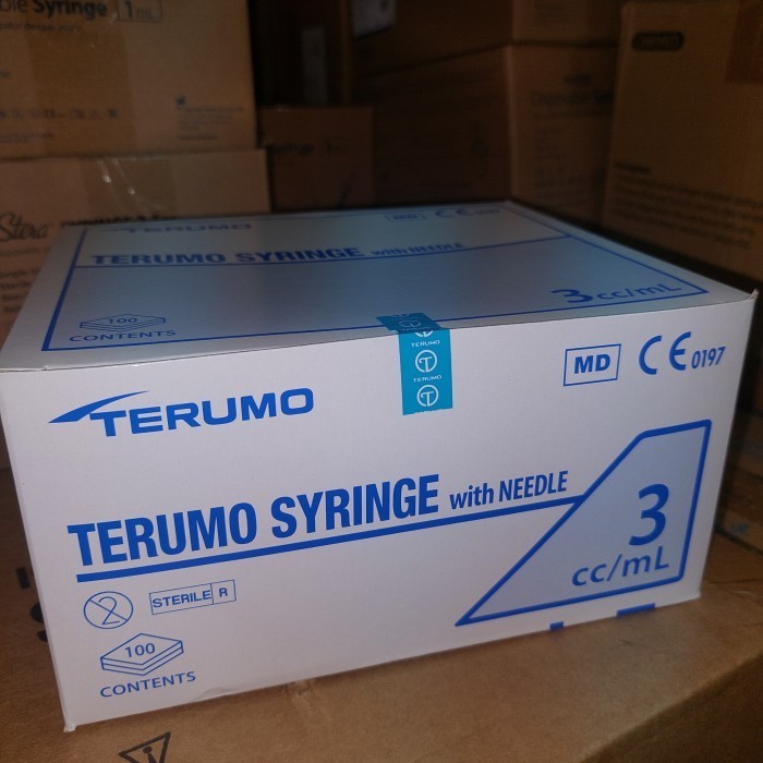 Jual spuit 3cc terumo / suntikan 3cc terumo | Shopee Indonesia