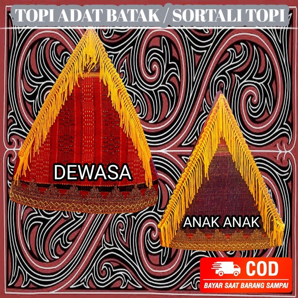 Jual Topi Adat Batak / Sortali Batak / N O | Shopee Indonesia