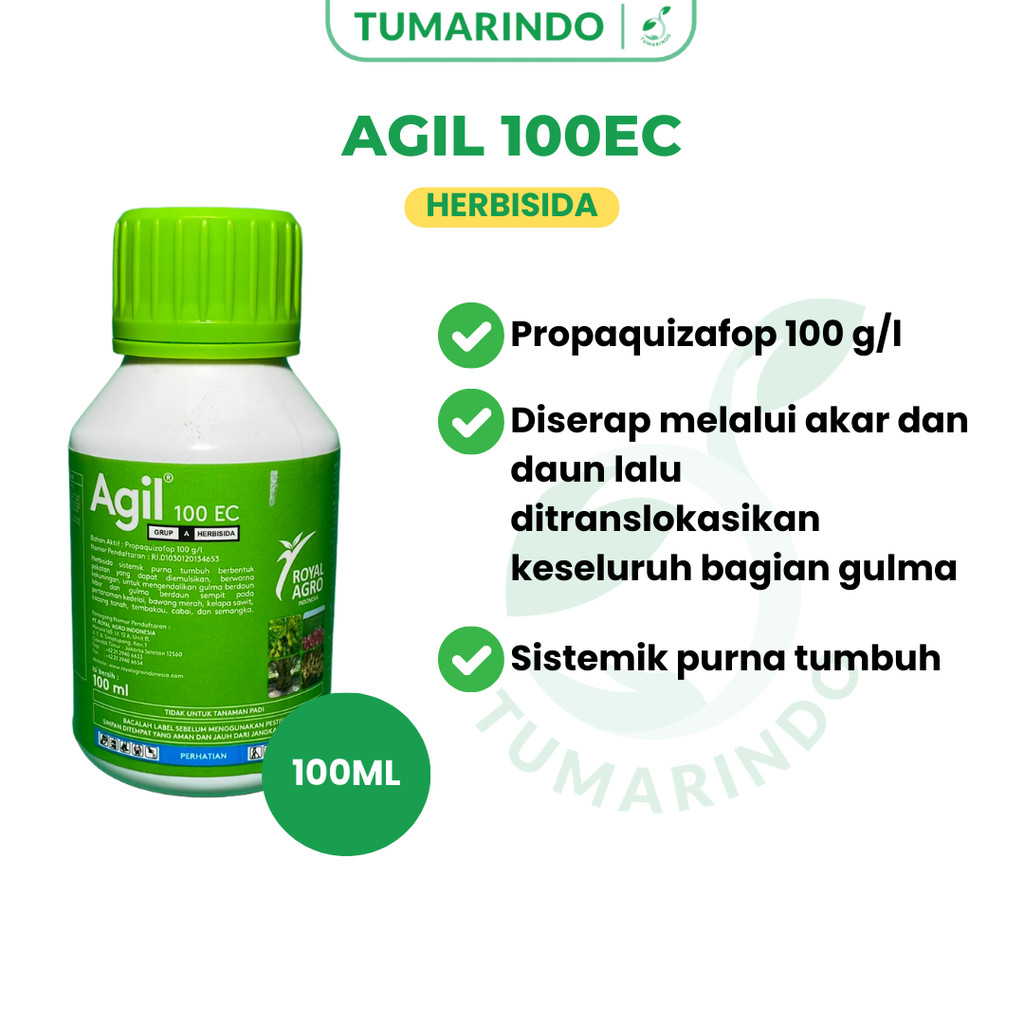 Jual Agill 100ec 100ml Herbisida propaquizafop Mengendalikan Gulma Liar ...