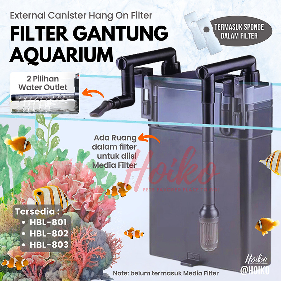 Jual EXTERNAL CANISTER HANG ON HANGING HANGON FILTER AIR GANTUNG ...