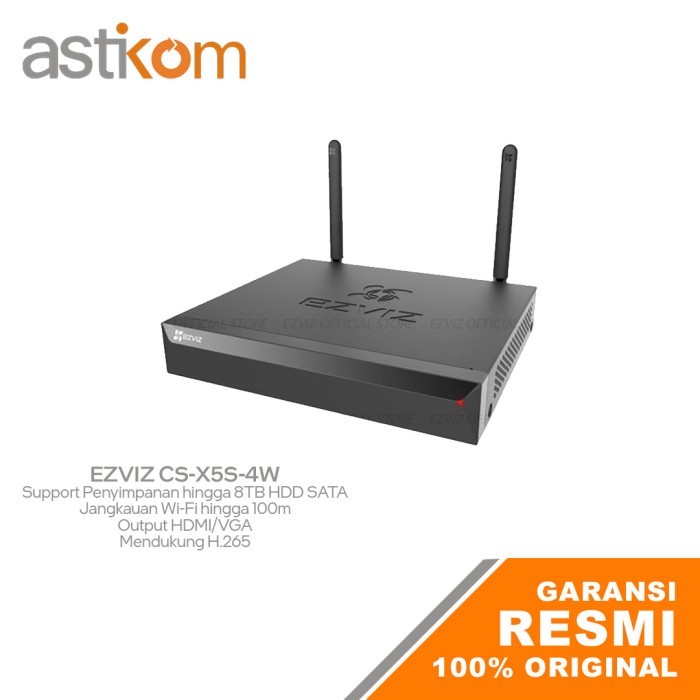 Jual NVR EZVIZ CS-X5S-4W Wireless with HDMI/VGA Output | Shopee Indonesia