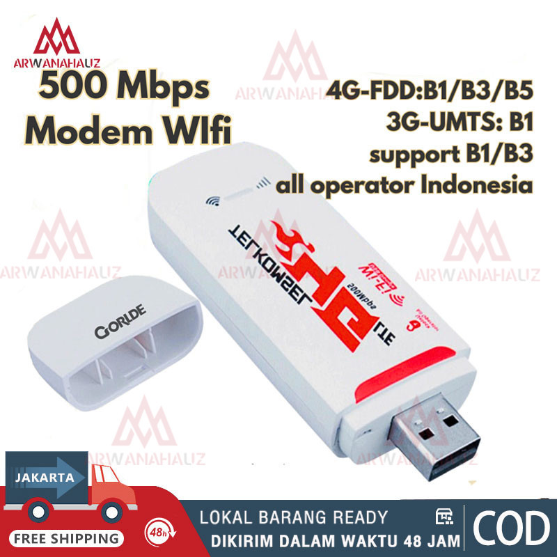 Jual Modem WIFI USB 500Mbps 4g All Operator Support 10 Devices LTE ...