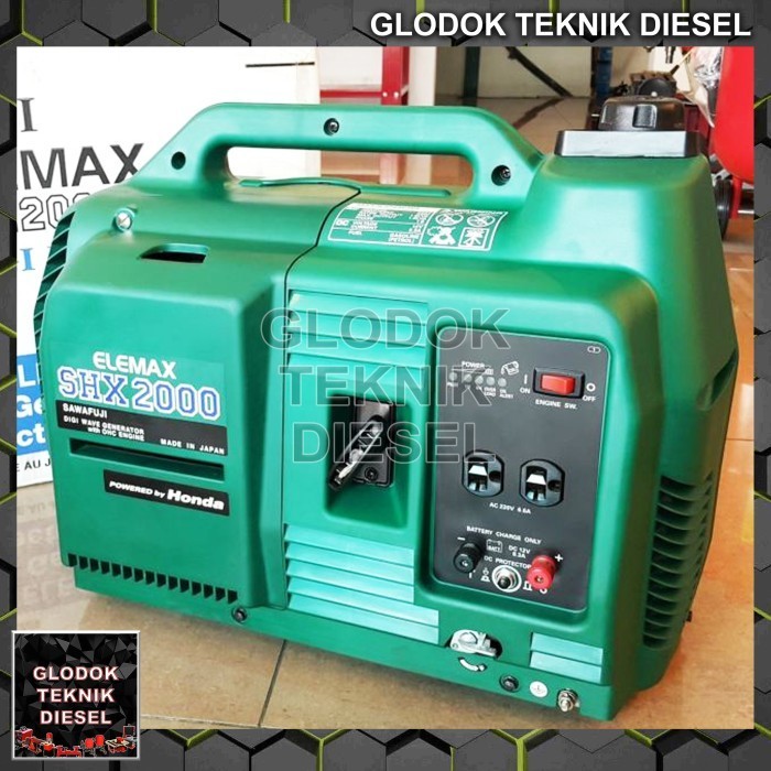 Jual HONDA Elemax Portable Generator SHX 2000 1900 W 2 KVA Genset ...