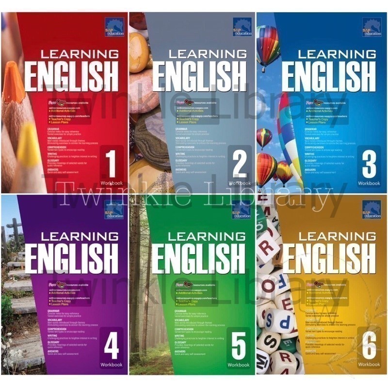 Jual SAP Learning ENGLISH Workbook 1 2 3 4 5 6 | FiIe Inggris SD ...