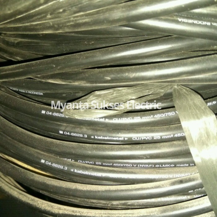 Jual Kabel Listrik Serabut NYAF 25mm merk 4 Besar/Jembo Potongan/Meteran | Shopee Indonesia