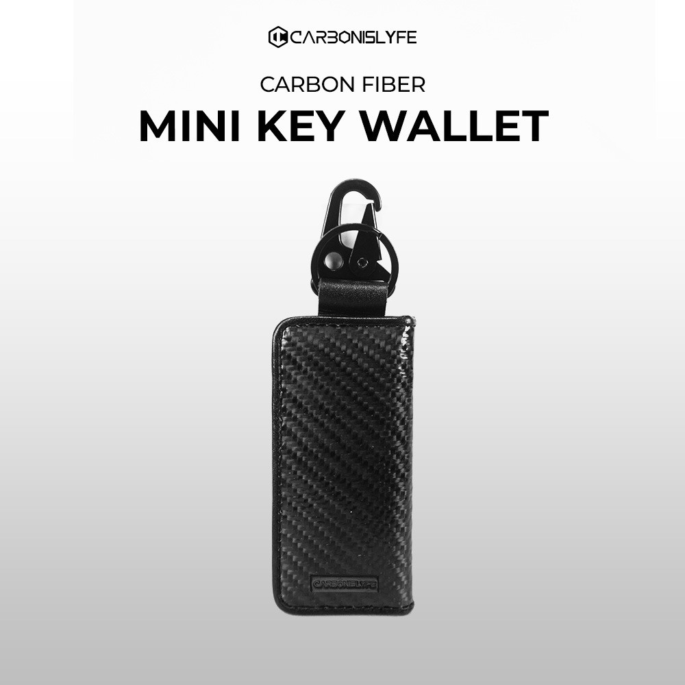 Jual CARBON IS LYFE - Mini Key Wallet - Carbon Fiber Key Wallet ...