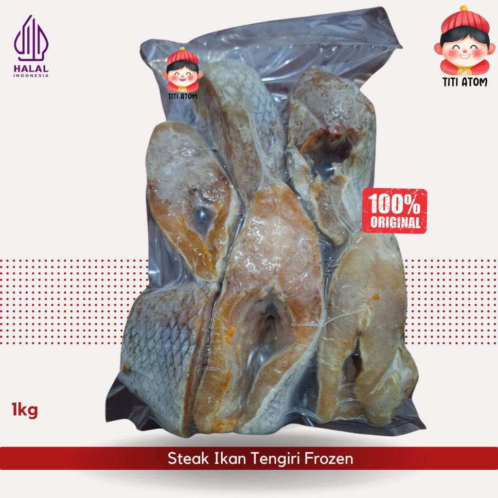 Jual FROZEN FOOD STEAK DAGING IKAN TENGIRI BEKU FRESH 1KG | Shopee ...