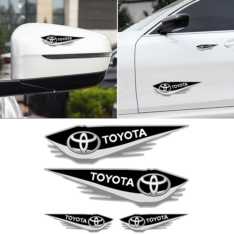 Jual Car Badge Emblem Sticker Body Rearview Mirror Windows Decor Decal ...