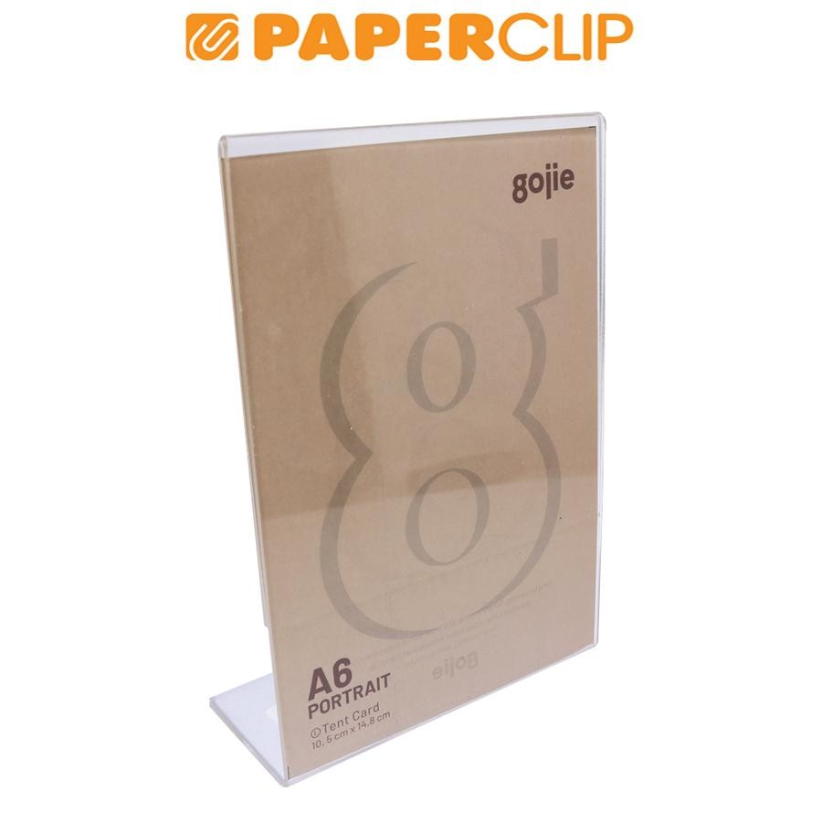 Jual ACRYLIC HOLDER / AKRILIK BROSUR GOJIE L A6 POTRAIT | Shopee Indonesia