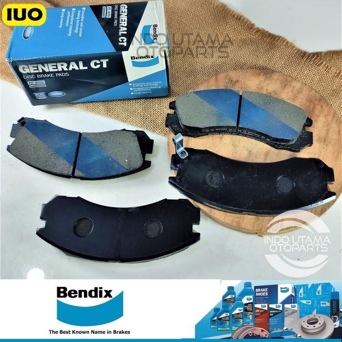 Jual Kampas Rem Depan L200 Strada Galant Pajero 95 BENDIX Brake DB 1223 ...