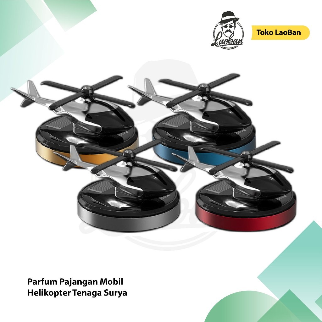 Jual Parfum Mobil dan Pajangan Mobil Berputar Tenaga Surya - Helikopter ...