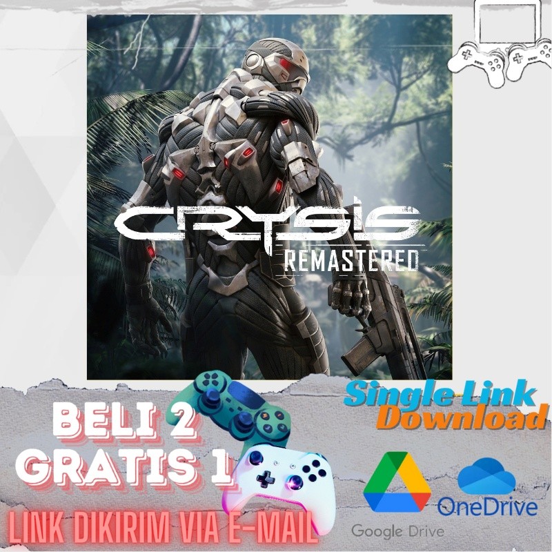 Jual CRYSIS REMASTERED - GAME PC ACTION - GAME LAPTOP - LINK DOWNLOAD | Shopee Indonesia