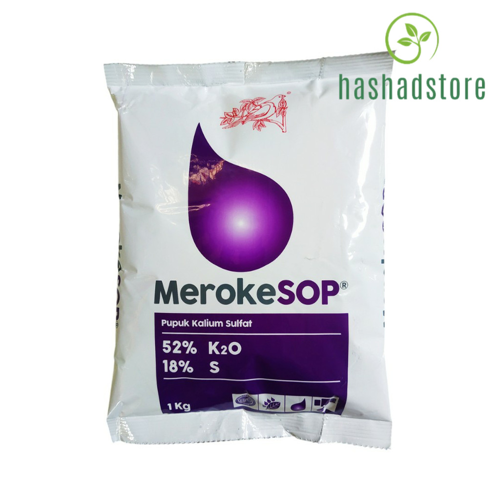 Jual Pupuk Meroke SOP 1 Kg Kalium Sulfat Kemasan Pabrik | Shopee Indonesia