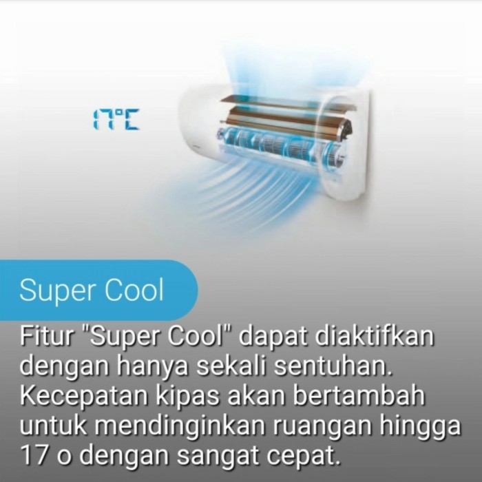Jual Ac Midea 1.5pk standar MSFC-12CRN unit only | Shopee Indonesia