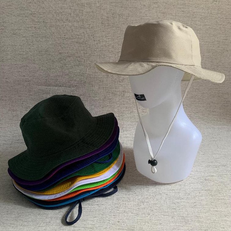 Jual Topi Rimba DEWASA | Bucket Hat | Topi Hiking | Topi Gunung | Bahan ...