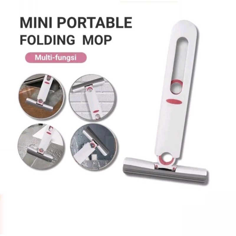 Jual Mini Mop Alat Pel Kaca Keramik Minimop Lap Meja Spon Busa Jendela ...