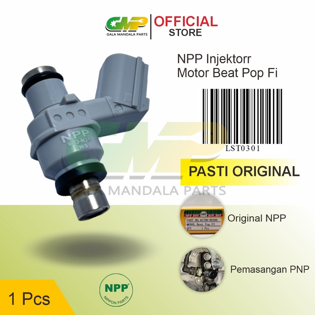Jual NPP Injector Honda Beat Pop Fi Injektor Motor Matic | Shopee Indonesia