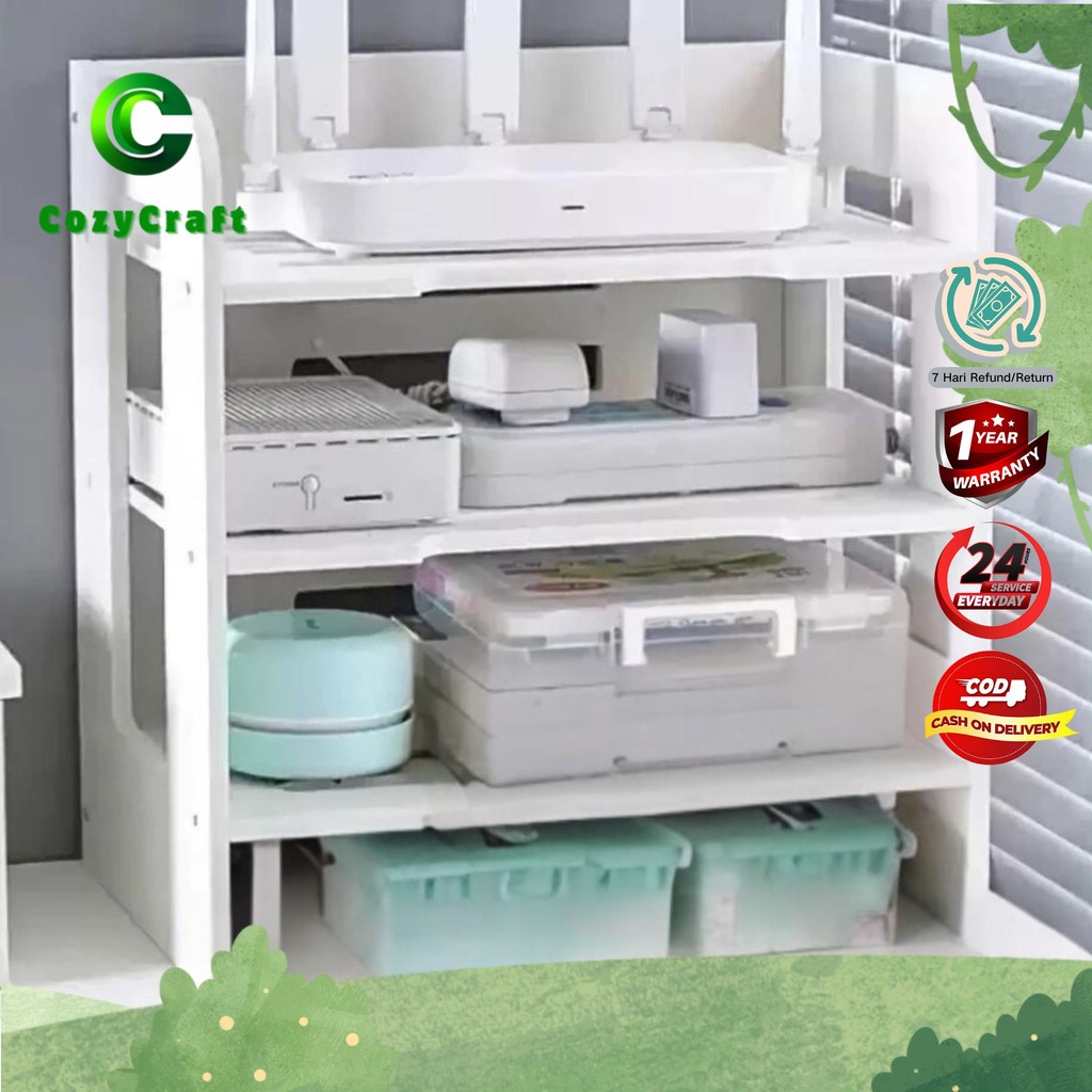 Jual CozyCraft - Rak Susun 2 3 4 Kokoh dan Anti Air Cocok Untuk Wifi ...