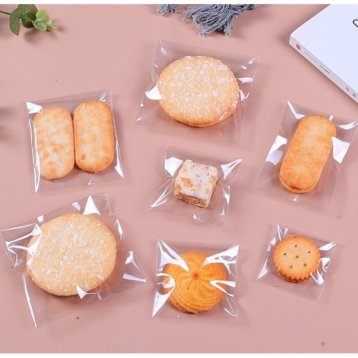 Jual Plastik Roti OPP Warna Transparan Plastik Kue Cake Risoles Bakery ...