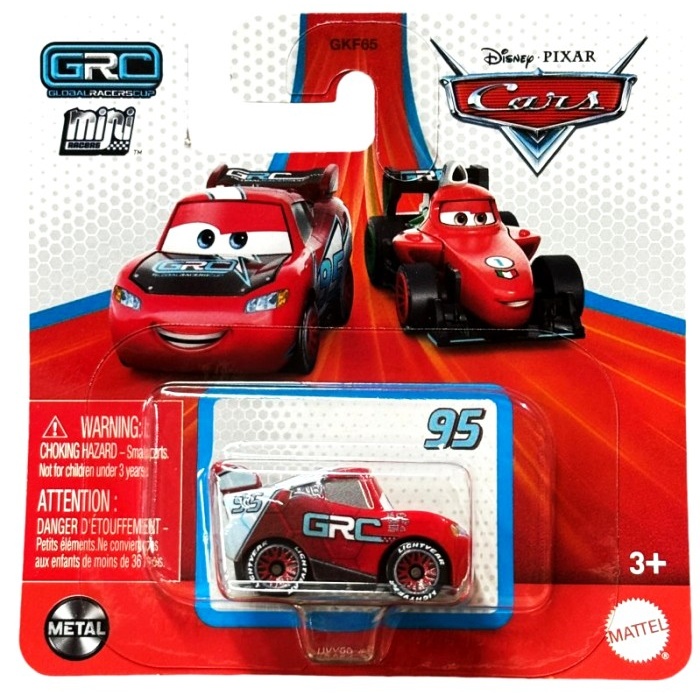 Jual Mini Racers Disney Pixar Metal Lightning Mcqueen GRC GKF65 ...