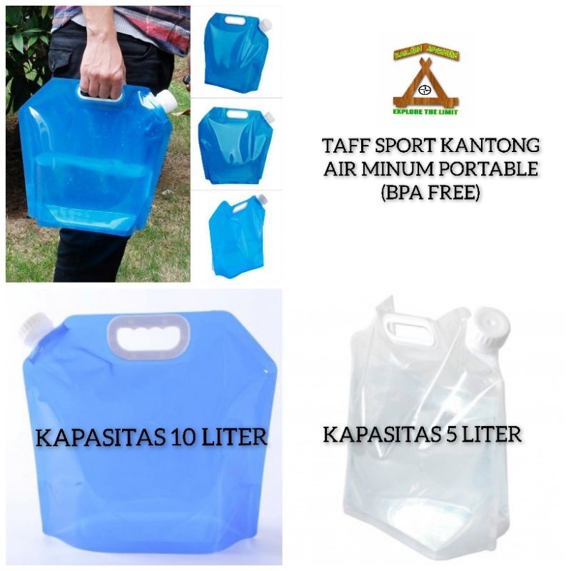 Jual Kantong Air / Jerigen Air / Water Storage / Water Bag Portable 5 ...