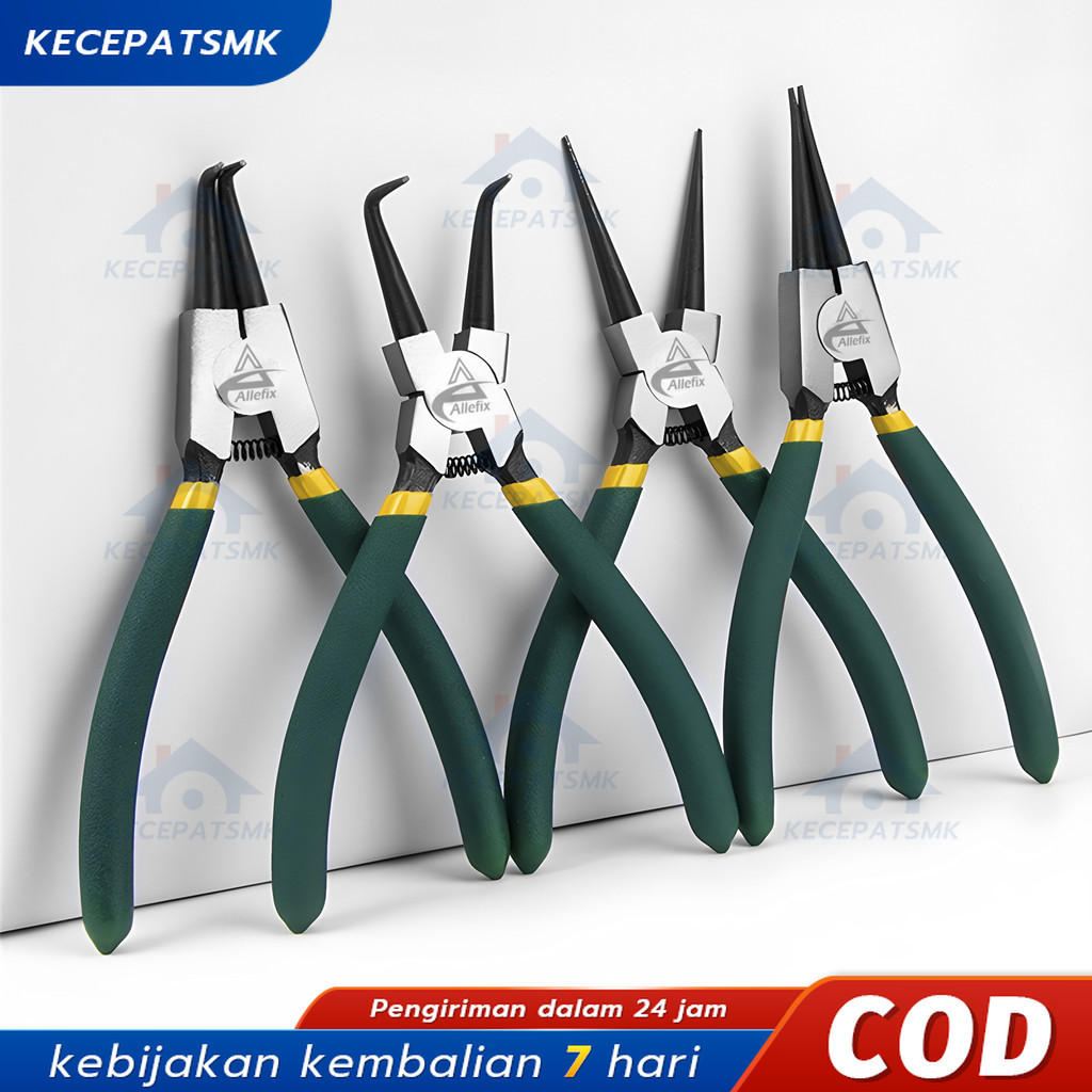 Jual 4 pcs Tang Circlip tang snap ring set 7 Inch Set Tang Circlip ...