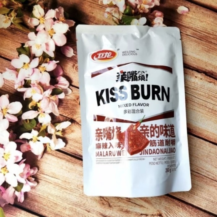Jual Kiss Burn Weilong Makanan Ringan rasa Szechwan campuran daging ...