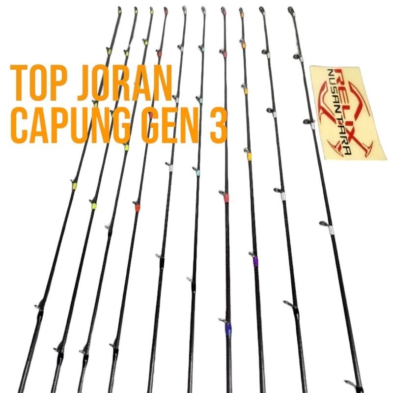Jual Top Joran CAPUNG Gen 3 Penta Series - Relix Nusantara | Shopee ...