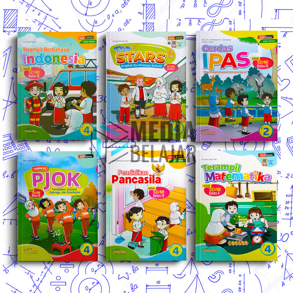 Jual BUKU PAKET PUSTAKA MULIA UNTUK KELAS 4 SD/MI KURIKULUM MERDEKA | Shopee Indonesia