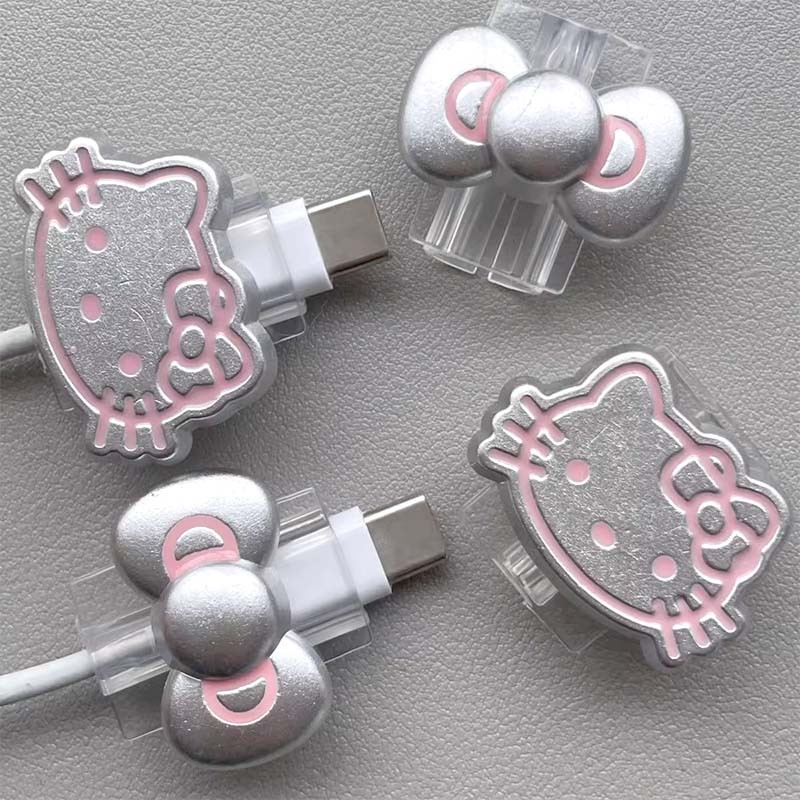 Jual Casing Pelindung Pengisi Daya Kitty Kabel Data Transparan Cocok ...