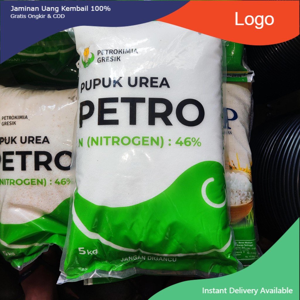 Jual Pupuk Urea Petro 5kg Butiran Putih Kadar Nitrogen 46% Meningkatkan ...
