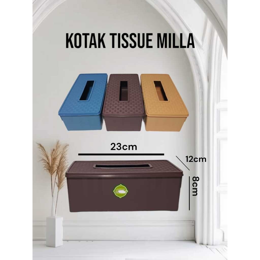 Jual kotak tisiu great/tempat tisu/tempat tisu milla/souvenir ...