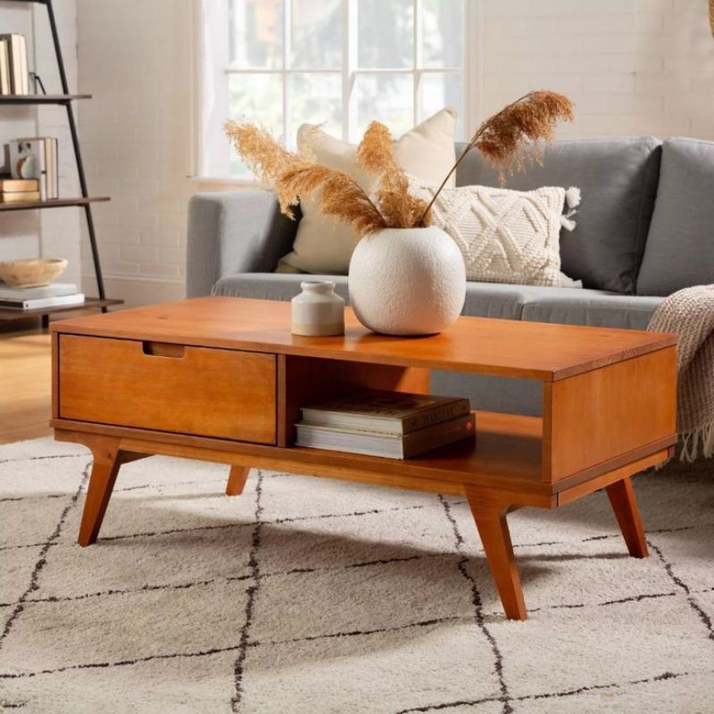 Jual Gading.wood - Meja Kopi Kayu Solid Mid-Century Modern / Coffee ...