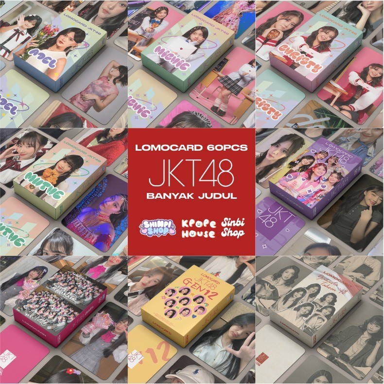 Jual [60Pcs] Pack Flashcard Jkt48 Banyak Judul Album Lomo Card Photo ...