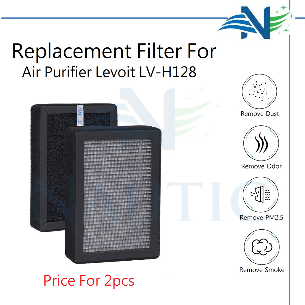 Jual NAUTIC HEPA Filter Levoit Desk Air Purifier LV H128 / Dual Filter ...