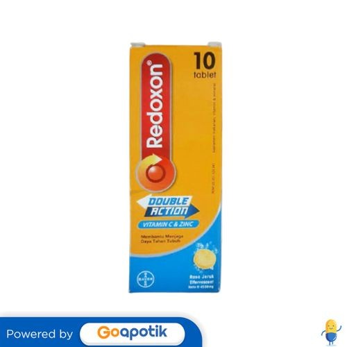 Jual Redoxon Double Action Rasa Jeruk Tube 10 Tablet | Shopee Indonesia