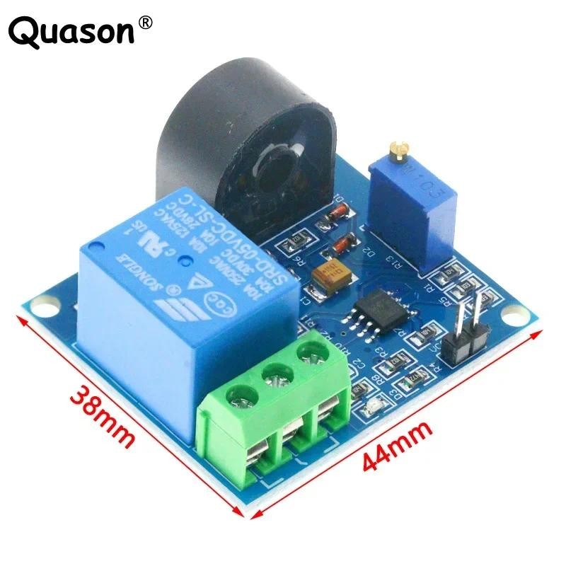Jual AC Current Detection Sensor Module 5V 12V 24V Relay Protection ...