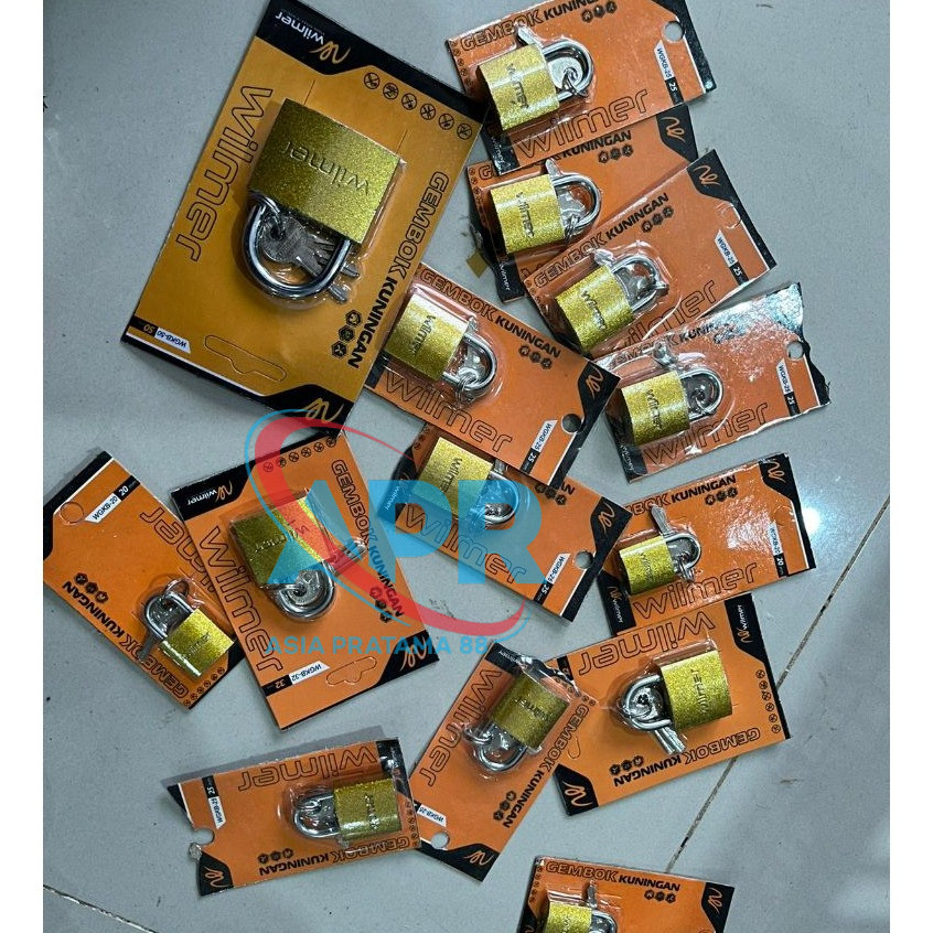 Jual PROMO Gembok kuningan 20mm 25mm 32mm 38mm 50mm / gembok kecil ...
