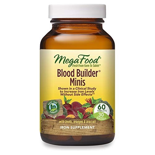 Jual MegaFood, Blood Builder Minis, Daily Iron Supplement and | Shopee ...