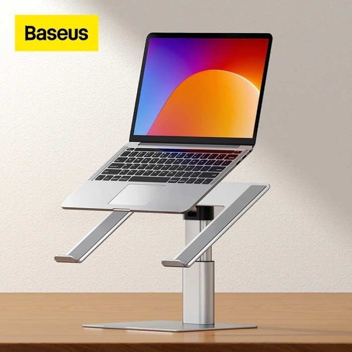Jual BASEUS Laptop Stand Metal Adjustable Tatakan Laptop Kokoh - LUJS | Shopee Indonesia