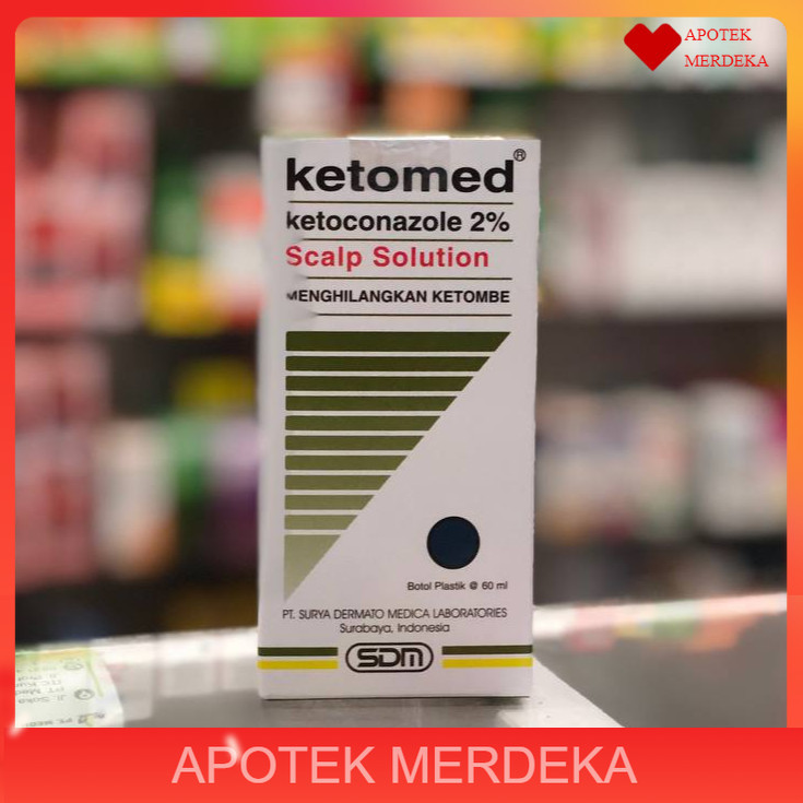 Jual Ketomed Shampoo / SS / Scalp Solution 60 mL (SDM) / menghilangkan ...