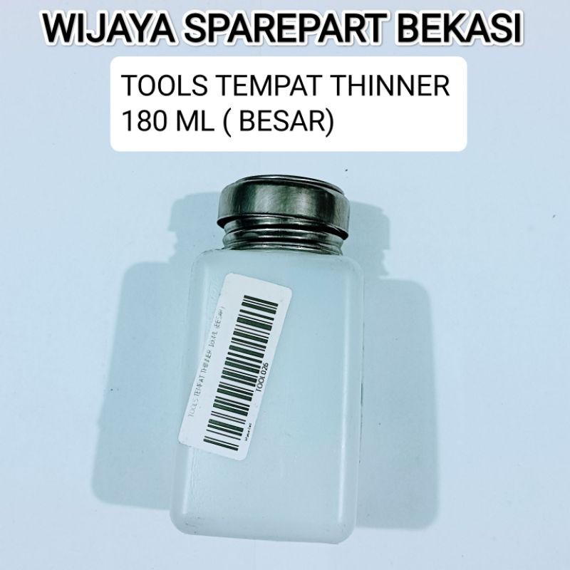 Jual TOOLS TEMPAT THINNER 180ML (BESAR) | Shopee Indonesia