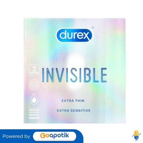 Jual Durex Invisible Extra Thin Pack 2 Pcs | Shopee Indonesia