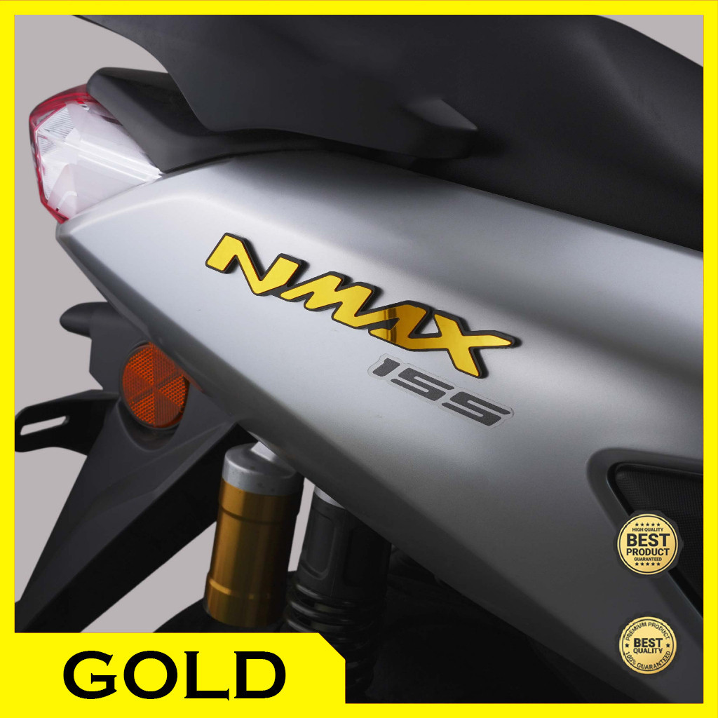 Jual TERMURAH!! EMBLEM NMAX 3D LOGO NMAX JEPANG 2PCS EMBLEM MOTOR ...