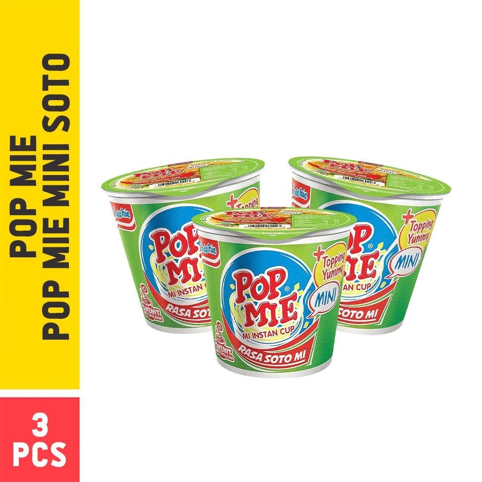 Jual Pop Mie Mini Kuah Rasa Soto - 3pcs | Shopee Indonesia