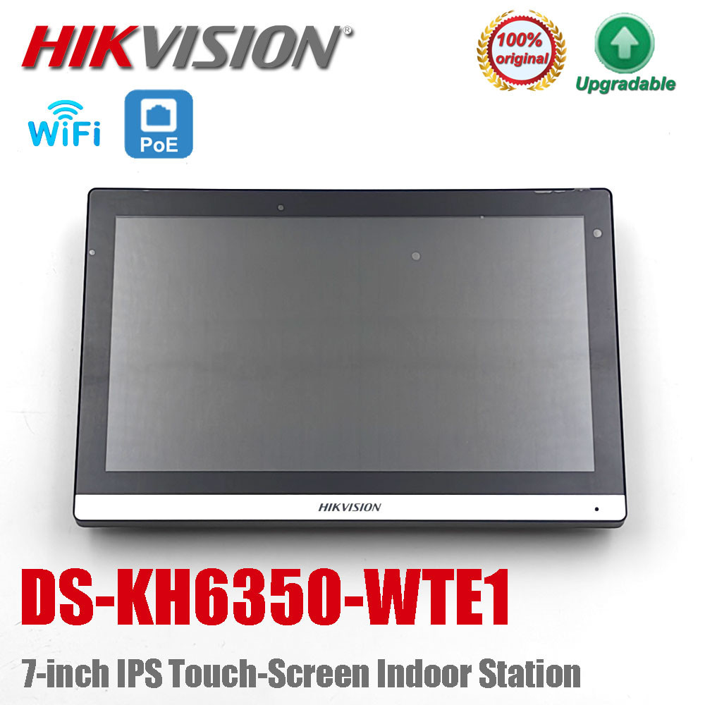 Jual Hikvision DS-KH6350-WTE1 Video Intercom IP-Based Indoor Station 7 ... Jual Hikvision DS-KH6350-WTE1 Video Intercom IP-Based Indoor Station 7 ...