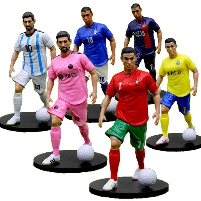 Jual Figure Cristiano Ronaldo cr7 Messi Mbappe Football FIFA World Cup ...
